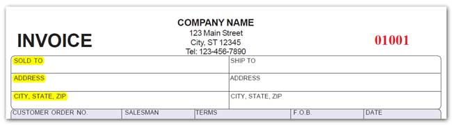What Should Every Sales Invoice Form Have? - PrintIt4Less