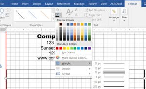 Designing a Job Work Order Form in Microsoft Word - PrintIt4Less