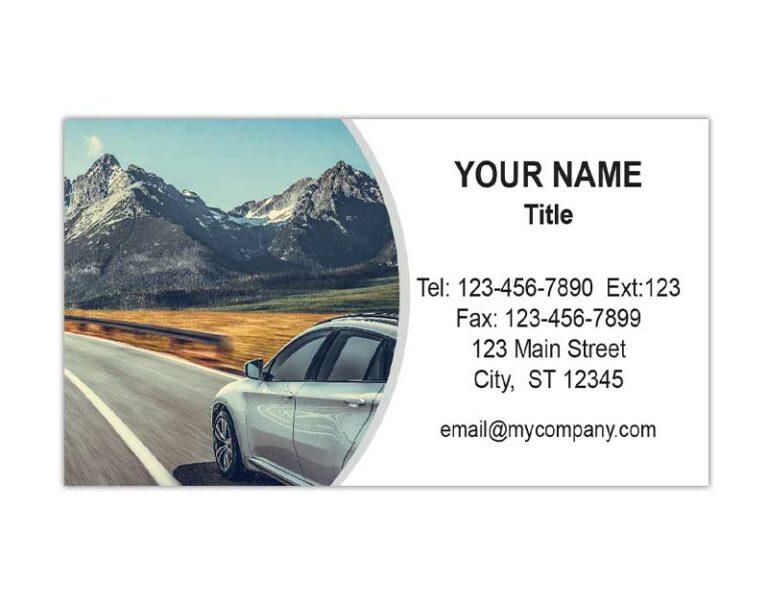 Lexus Business Card with Logo