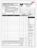 Auto Collision Repair Form