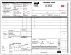 HVAC Service Repair form