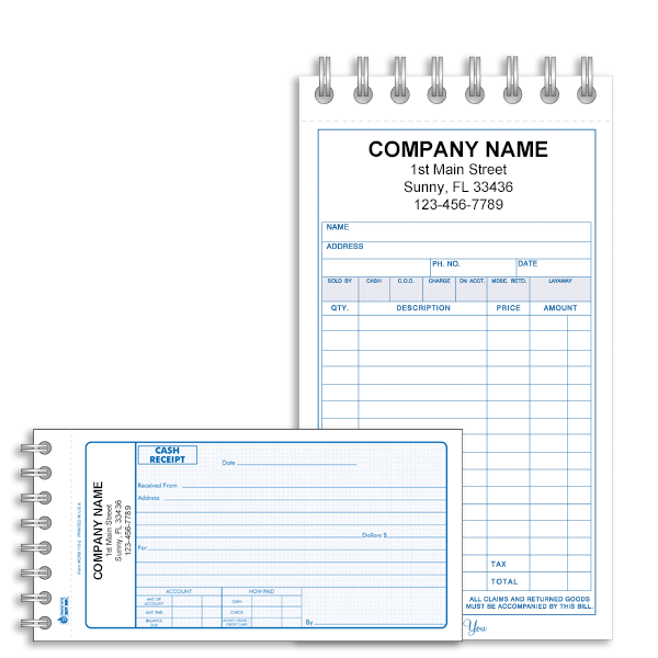 HVAC Service Invoice Form, HVAC Invoices Customized