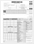Truck Drivers Daily Log Form