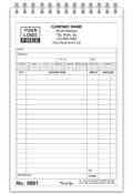 Business Receipt Books| Invoice Receipt Books | Custom Receipt Books ...