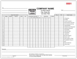 Scale Field Weight Ticket : PrintIt4Less