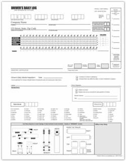 Standard Drivers Daily Log