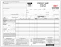Automotive Transmission Repair Invoice Form