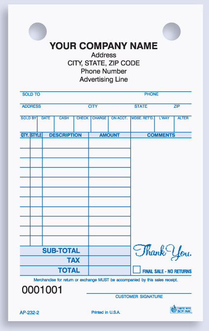 Apparel Invoice | Printit4less.com : PrintIt4Less