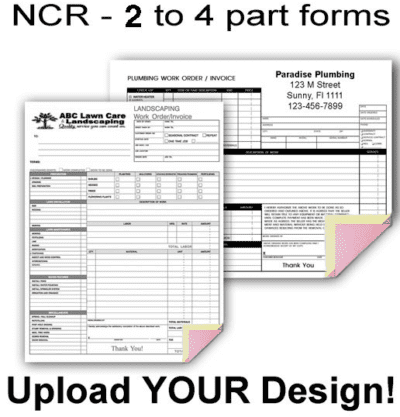 Single Color Carbonless forms : PrintIt4Less