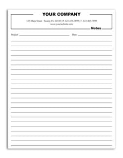 Medium Personalized Notepads