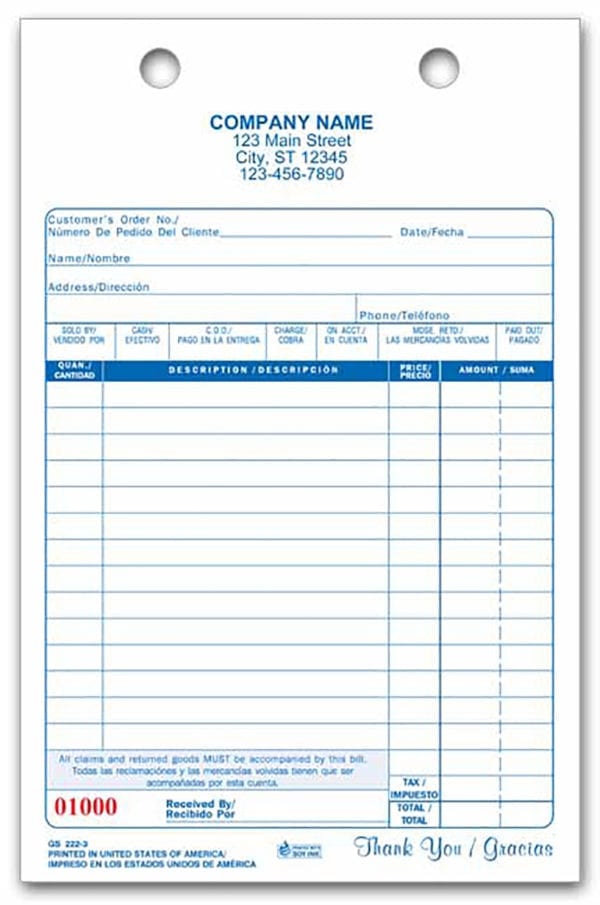 Custom Printed Register Forms | Printit4Less.com : PrintIt4Less
