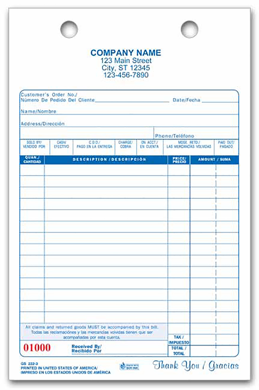 Custom Printed Register Forms | Printit4Less.com