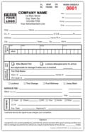 Locksmith Invoice Form