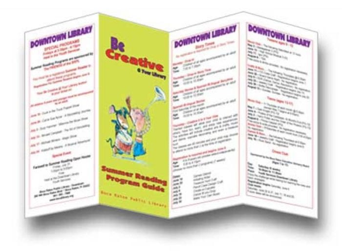 Full Color Brochure Printing | Printit4Less.com