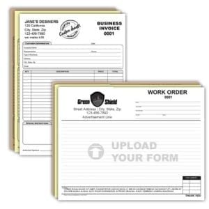 Full color 3 part carbonless forms : PrintIt4Less