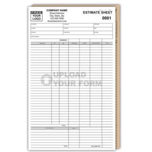 Custom Forms w/ Hard Back : PrintIt4Less