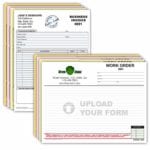 Full color 4 part NCR forms