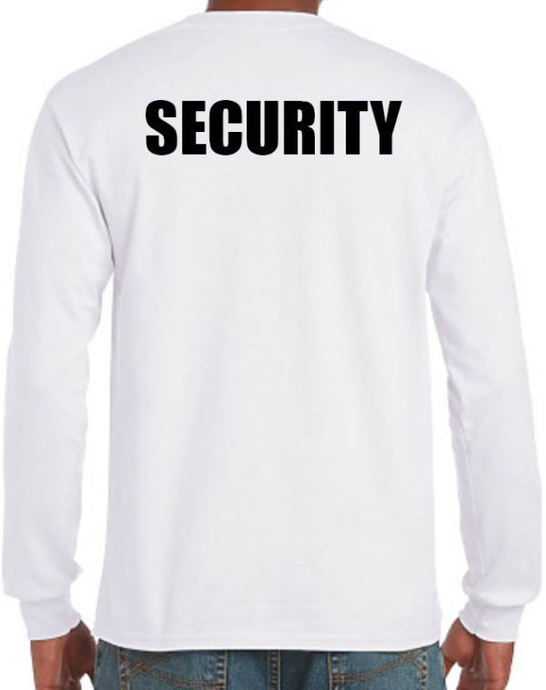 Custom Long Sleeve Security Tshirts