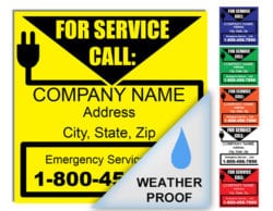 Custom Printed Weatherproof Labels | Printit4Less.com