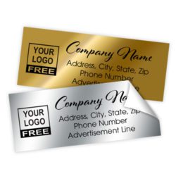 Rectangular Florist Labels | Printit4Less.com