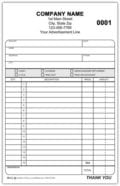 NCR Invoice and Receipt Form
