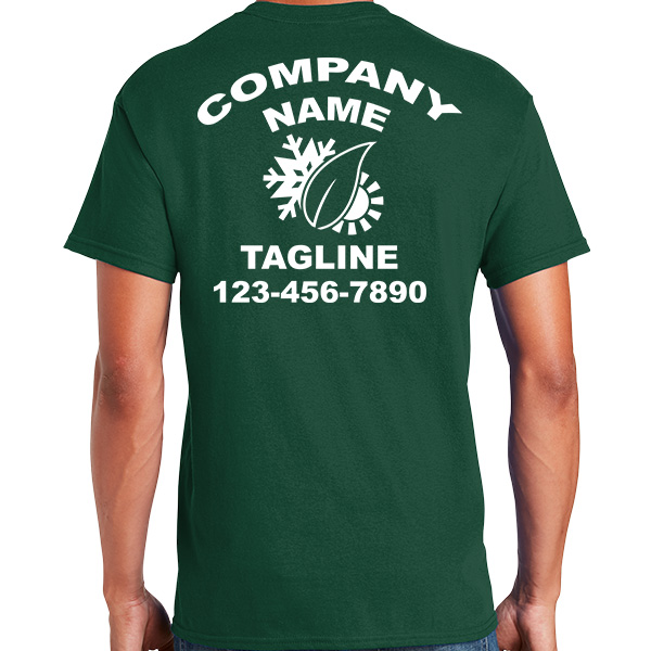 Eco Friendly HVAC Work Tshirts