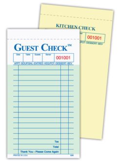 Simple Guest Check