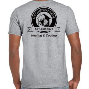 HVAC Home Energy Work Shirts: Custom Printed Shirts | Printit4Less.com