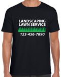Full Color Landscaping Work T-Shirts | Printit4Less.com