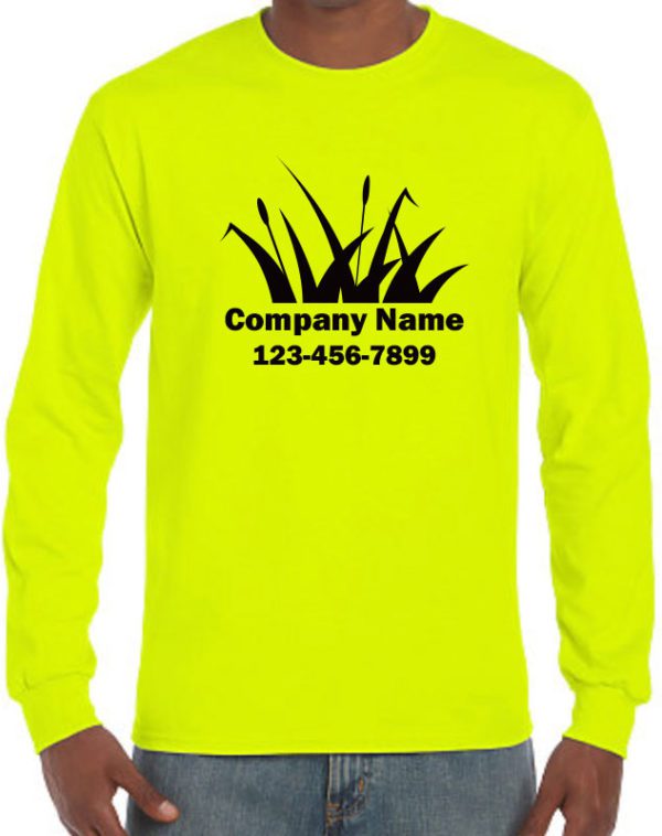 Lawn service printed company shirt | Printit4Less.com