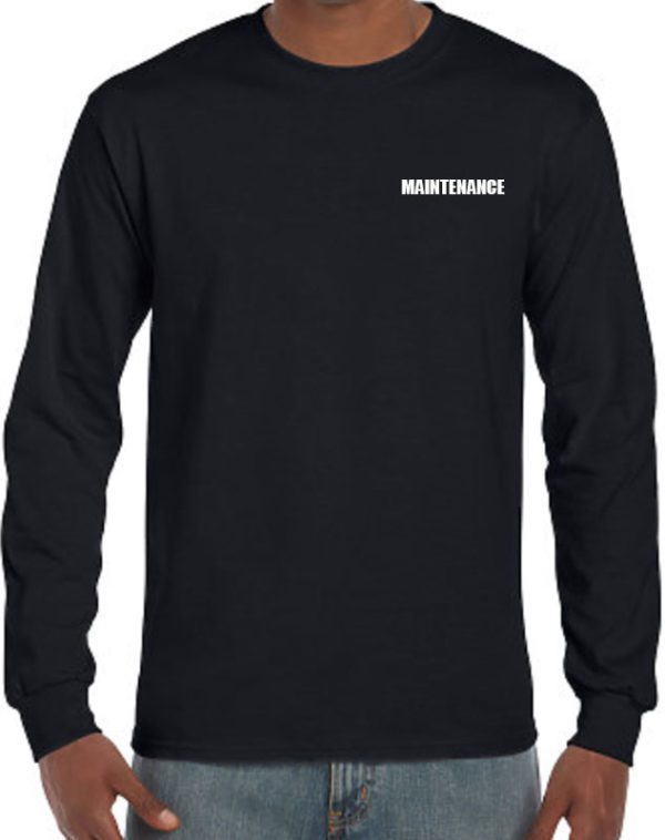 Maintenance Staff T-shirts Long Sleeved