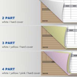 Custom Printed NCR - Hard Back Forms | Printit4Less.com
