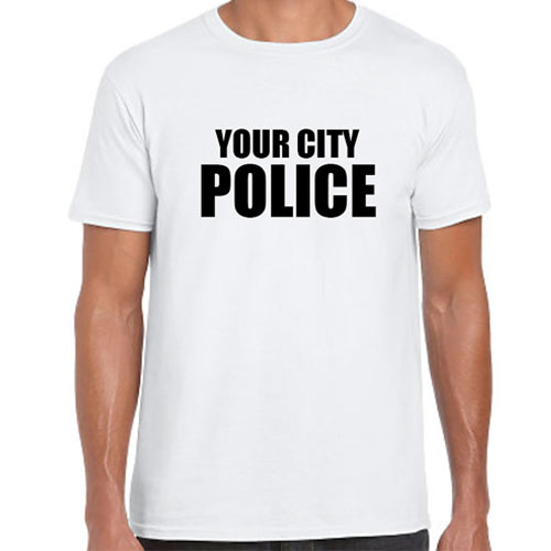 Custom Police T Shirts