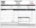 Custom Printed Plumbing Ticket | Printit4Less.com