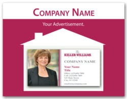 Realtor Business Card Window Label