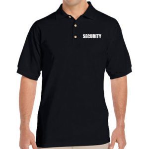 Security Polo t-shirts