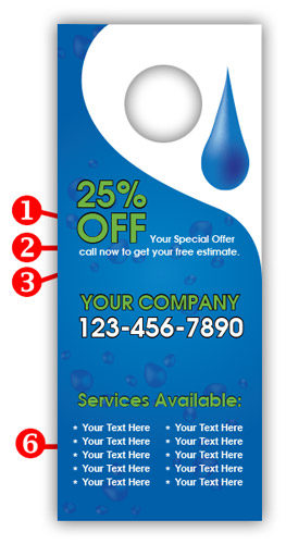 Custom Pool Service Record - Business Form : PrintIt4Less