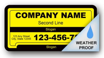 Custom Printed Weatherproof Labels | Printit4Less.com