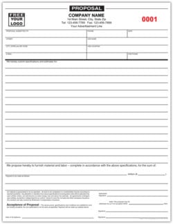 Job Proposal Form