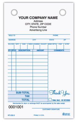 Apparel Invoice | Printit4less.com