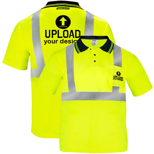 Custom Reflective Polos: Safety Clothing | Printit4Less.com