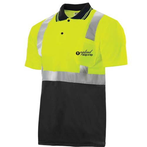 Custom Reflective Two Toned Polos | Printit4Less.com