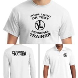 Gym Trainer Shirts: Custom Workout Trainer Shirts | Printit4Less.com ...