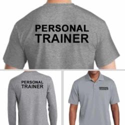 Gym Trainer Shirts: Custom Workout Trainer Shirts | Printit4Less.com ...