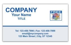 Ford Auto Sales Business Card with Logo