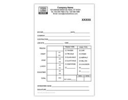 Hauling Tickets: Custom Towing Forms | Printit4Less.com
