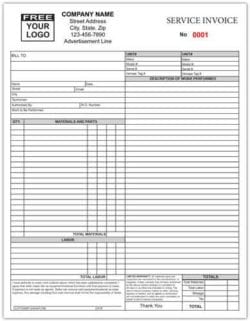 Custom Work Order Forms | Work Order Receipt | Work Order Template ...