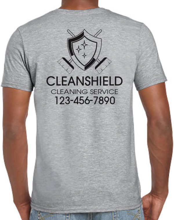 Custom Cleaning Crew Uniforms: Custom Printed Shirts | Printit4Less.com