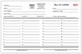Bill of Lading Load Tickets: Custom Printed Forms | Printit4Less.com