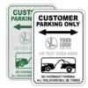 Parking Signs: Custom Printed With Your Message | Printit4Less.com ...